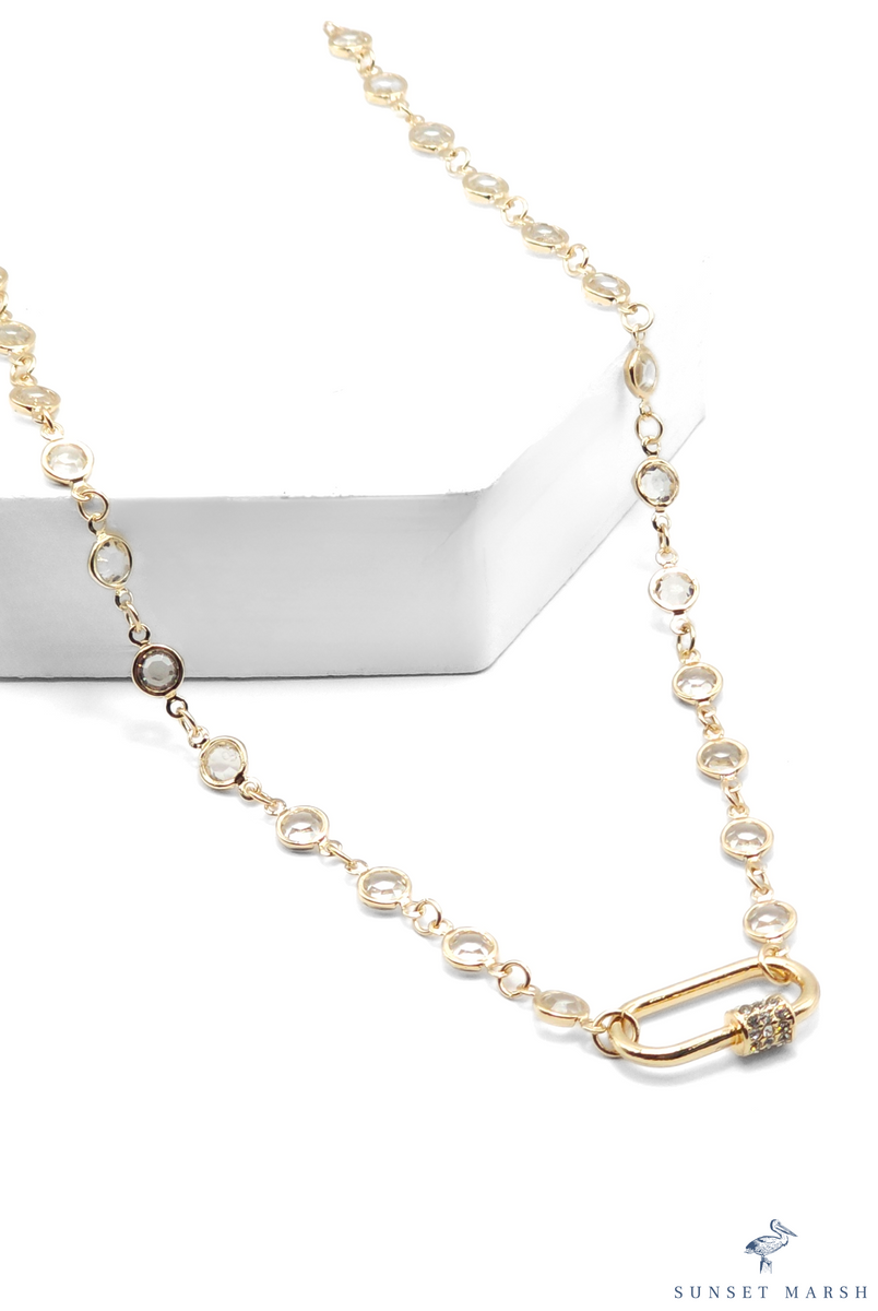 Darling Glow - Gold Necklace – Sunset Marsh Collections